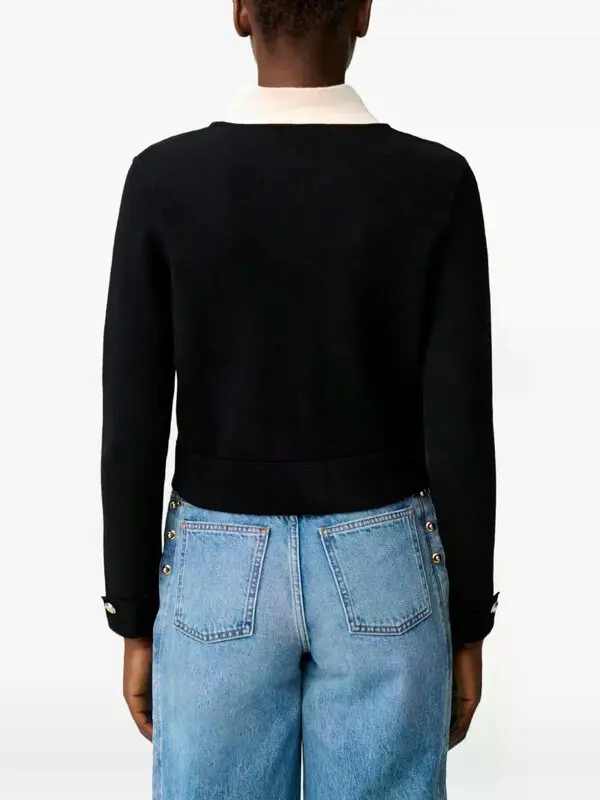 Claudie Pierlot Chunky Knit Cardigan