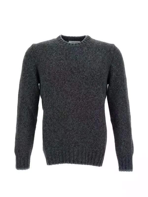 GRAN SASSO Marl-knit Wool Sweater