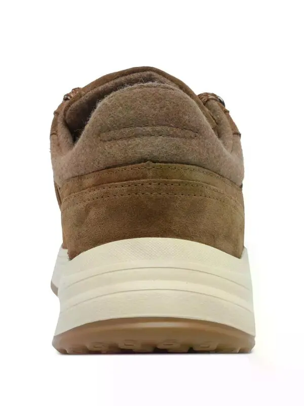 Hogan Hyperlight Panelled Sneakers - Brown