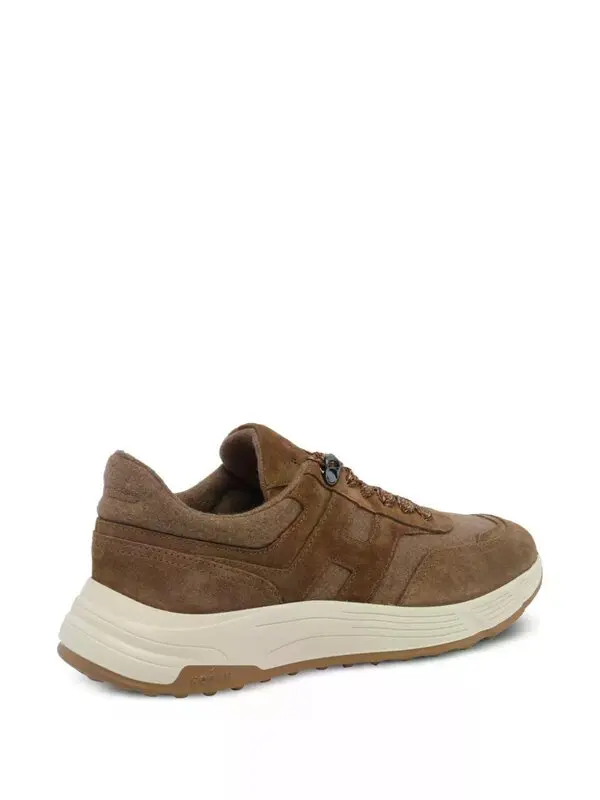 Hogan Hyperlight Panelled Sneakers - Brown