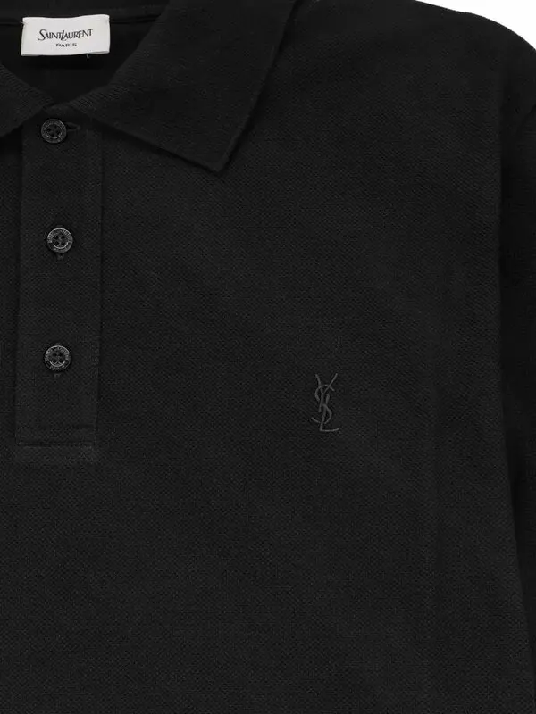 Saint Laurent Short-sleeve Polo Shirt