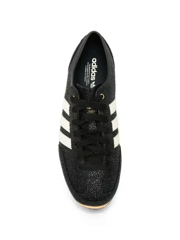 Adidas Japan Pebble-texture Sneakers - Black