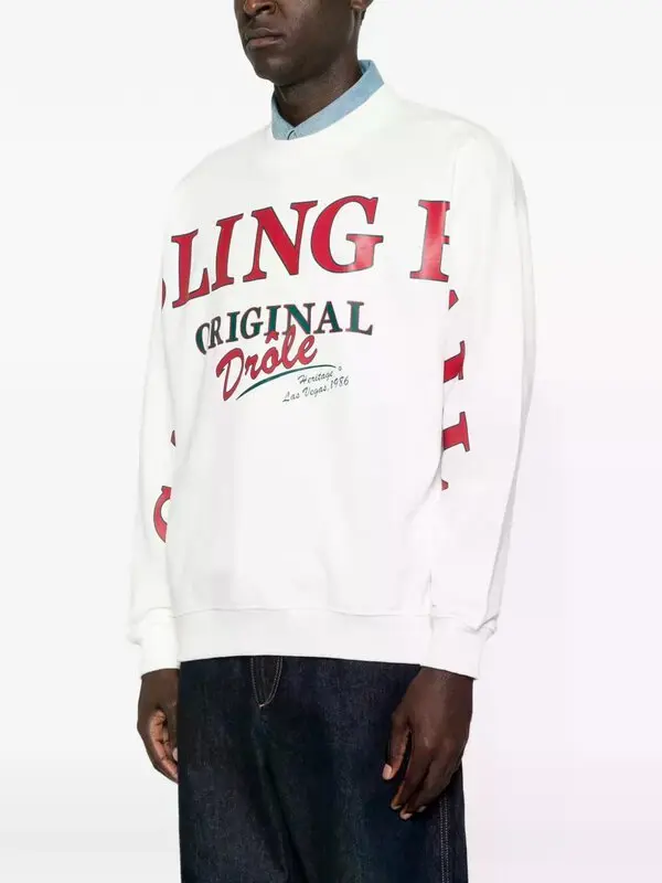 Drole De Monsieur Logo-print Sweatshirt