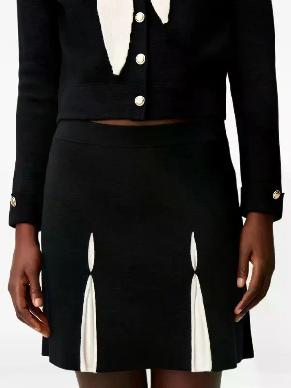 Claudie Pierlot Short Knitted Skirt