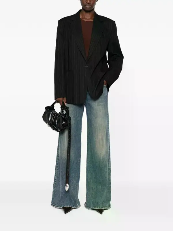 Andamane Pinstripe-pattern Blazer