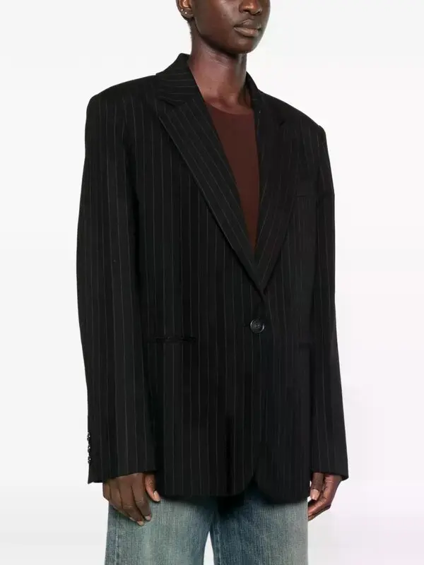 Andamane Pinstripe-pattern Blazer
