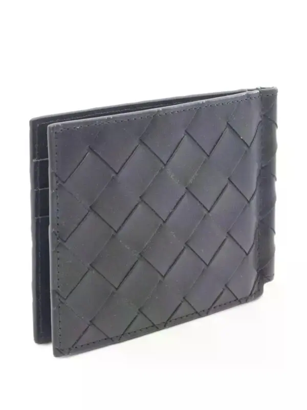 Bottega Veneta Intrecciato Money-clip Bi-fold Wallet