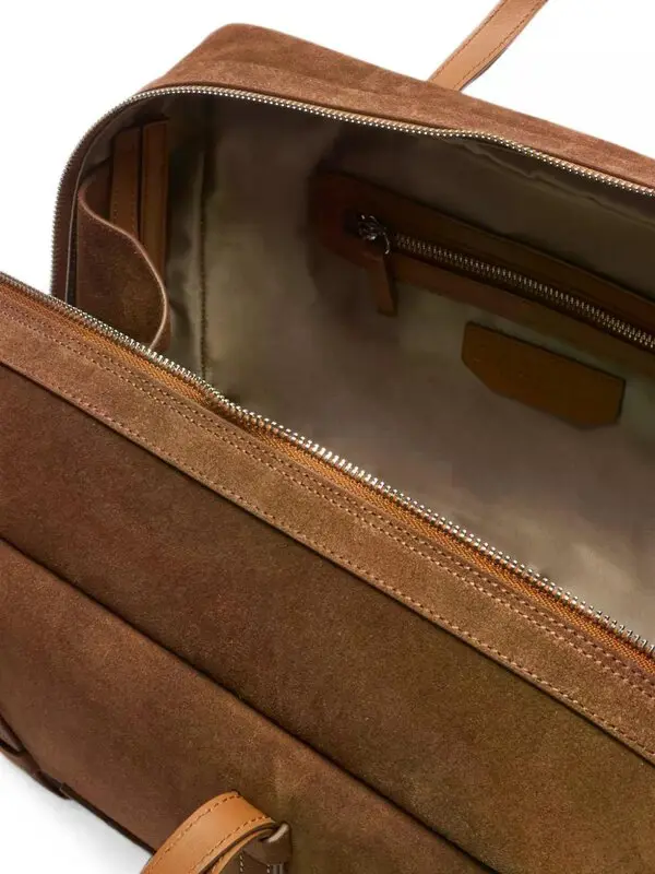 Casadei Bigli Velour Tote Bag