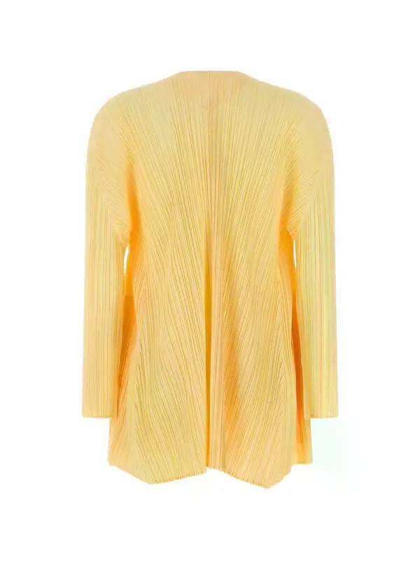 Issey Miyake Mellow Pleats Pleated Cardigan