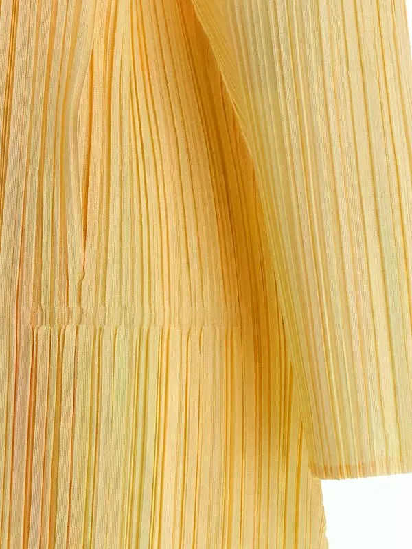 Issey Miyake Mellow Pleats Pleated Cardigan
