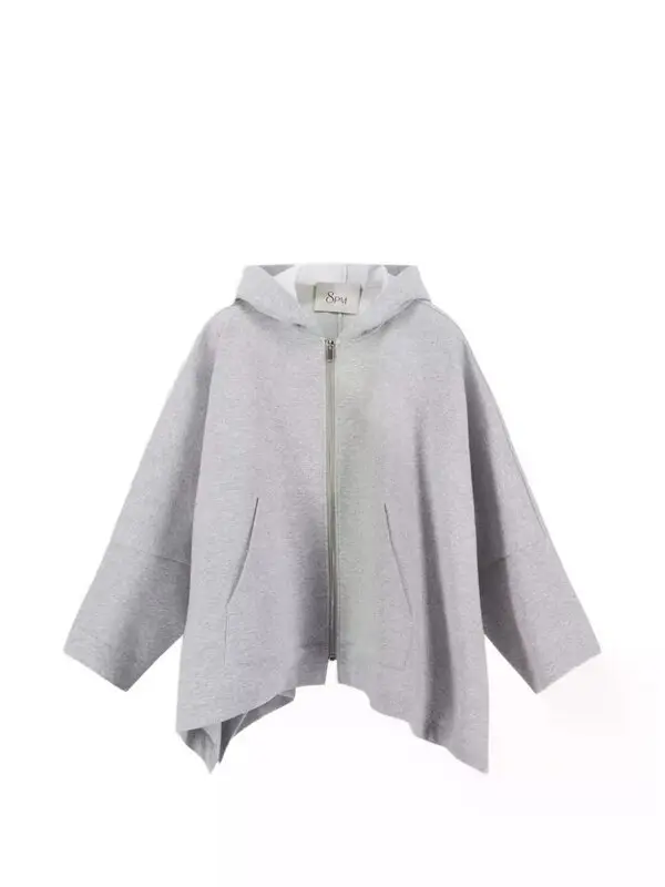 8PM Santorini Hooded Zip-up Sweater