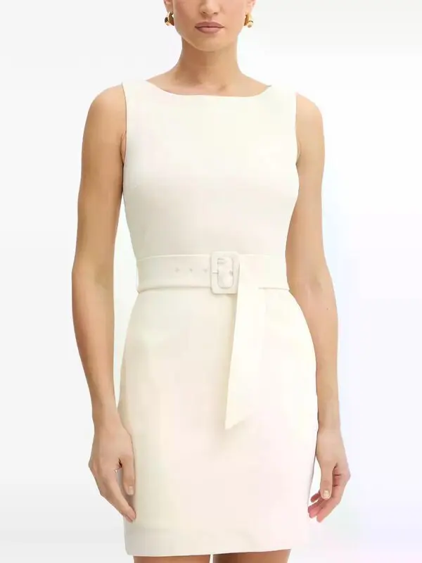 SILVIAN HEACH Belted Sleeveless Mini Dress