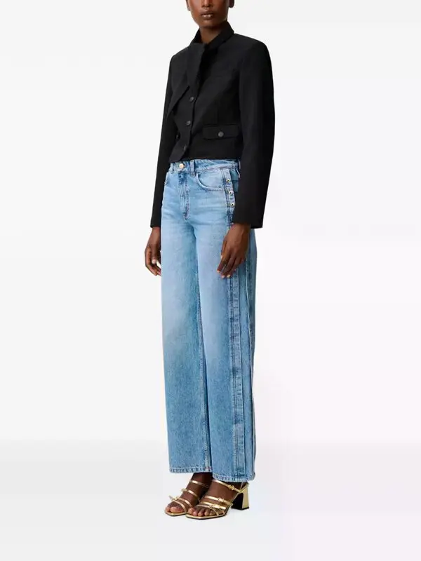 Claudie Pierlot Jacket With Removable Scarf Collar