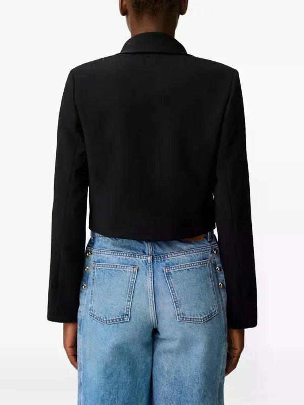 Claudie Pierlot Jacket With Removable Scarf Collar