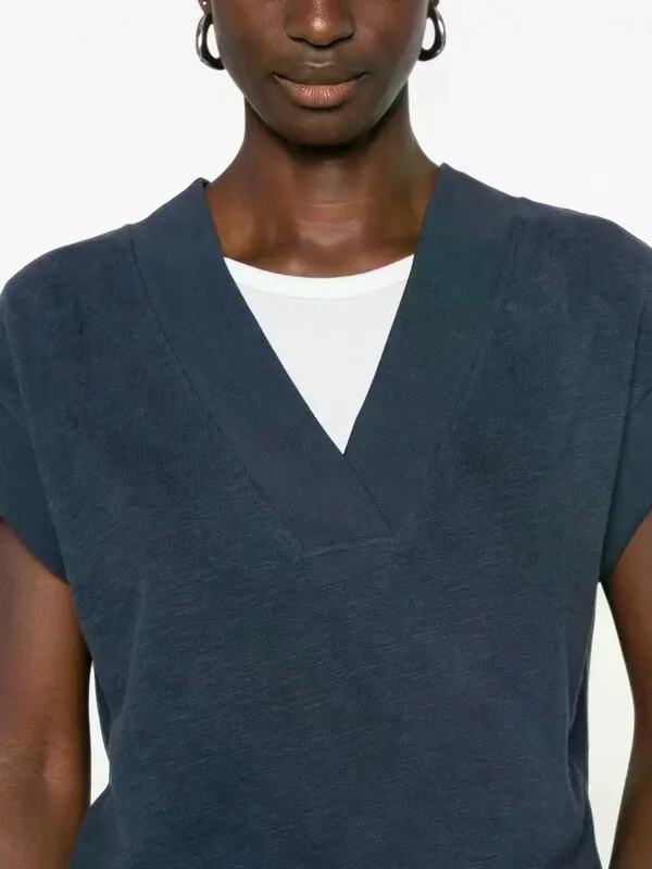 MAISON123 V-neck Sleeveless Top
