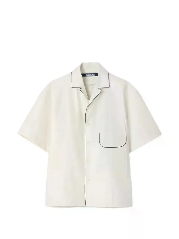 Jacquemus The Pyjama Shirt - Neutrals