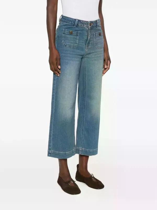 MAISON123 Mae Cropped Jeans
