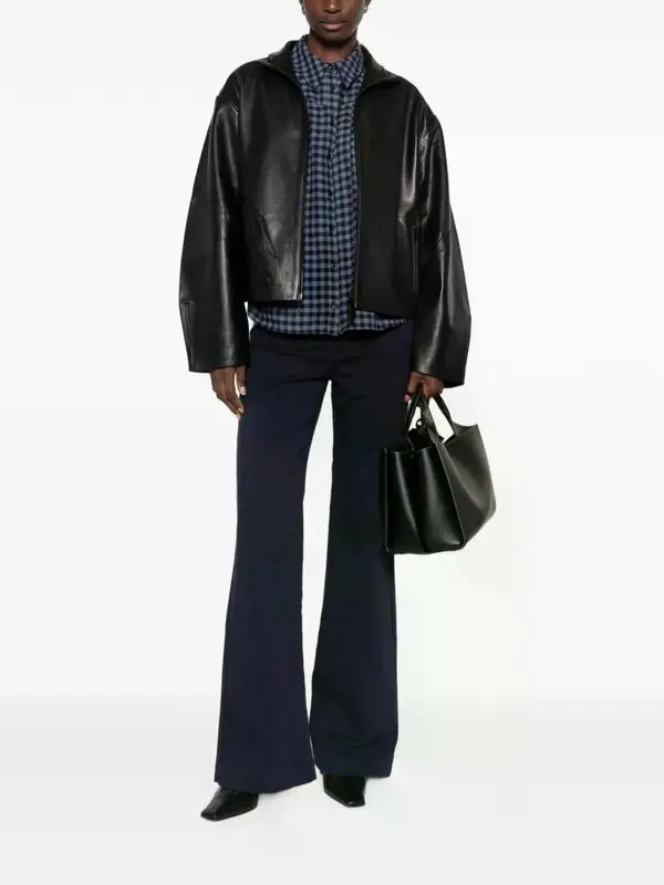 MAISON123 Tiago Button-pocket Wide-leg Jeans