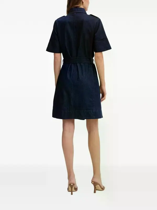 SILVIAN HEACH Double-breasted Belted Mini Dress