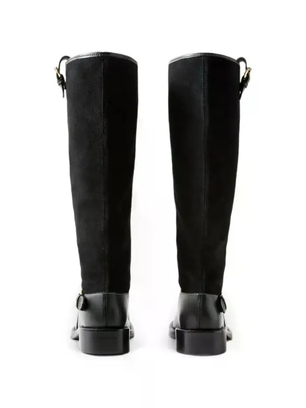 Claudie Pierlot Buckle-detail Knee-high Boots