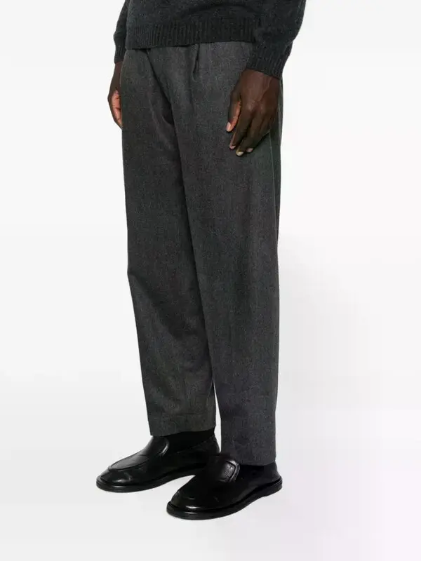 Incotex Pleated Straight-leg Trousers