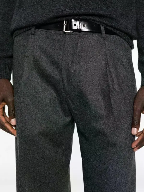 Incotex Pleated Straight-leg Trousers
