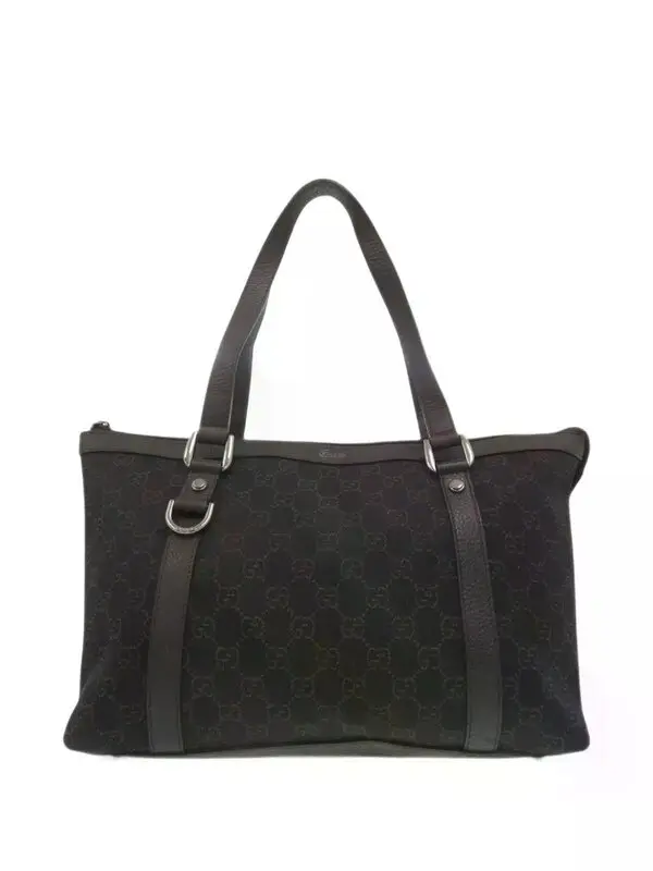 Gucci 2000-2015 Gg Canvas Abbey D Ring Tote Bag