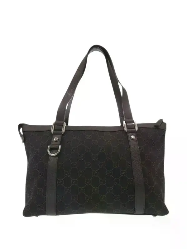 Gucci 2000-2015 Gg Canvas Abbey D Ring Tote Bag