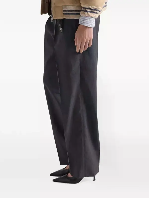 Prada Light Mohair Pants - Grey