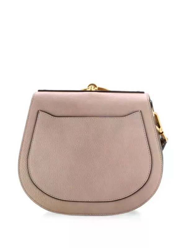 Chloé Nile Leather Medium Crossbody Bag - Neutrals