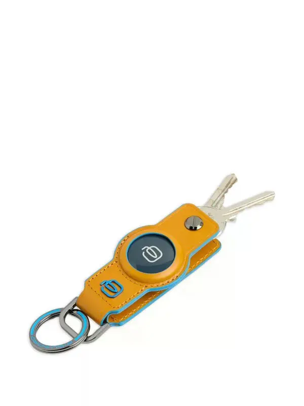 PIQUADRO Airtag Leather Keyring