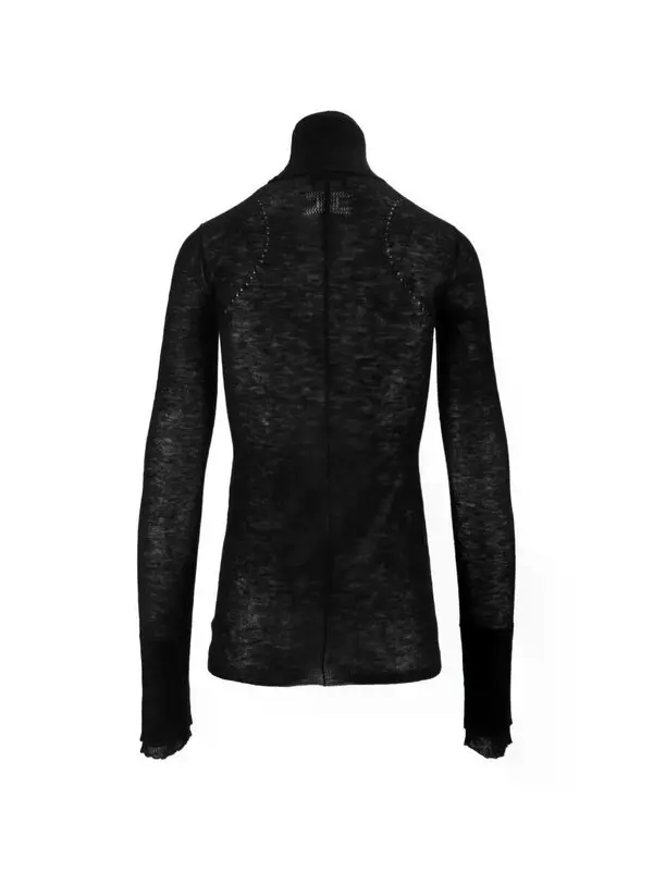Elisabetta Franchi Wool Jumper With Ribbing