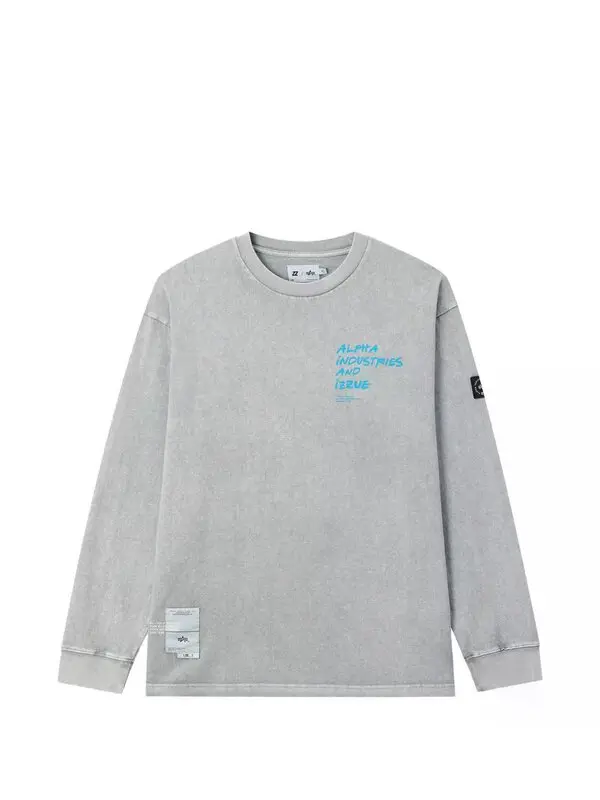 Izzue Logo-print Long-sleeve Sweatshirt