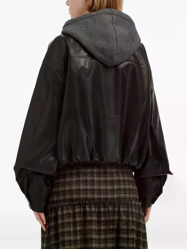 Izzue Logo-embroidered Hooded Jacket
