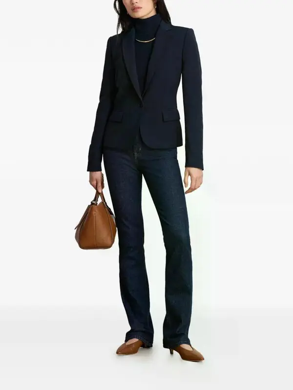 Ralph Lauren Stretch Crepe Blazer
