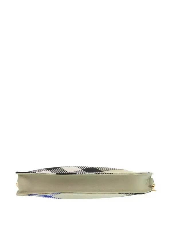 Burberry 2000-2017 Micro Supernova Check Canvas Shield Crossbody Bag