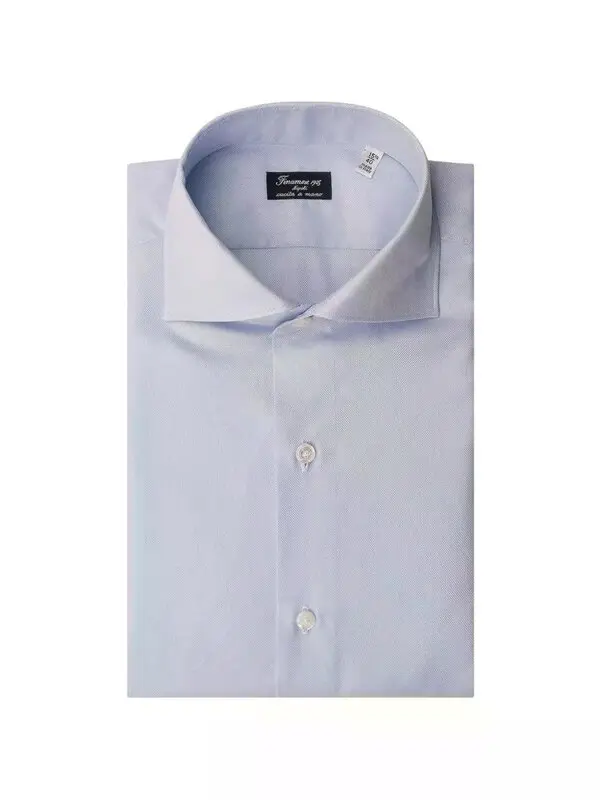FINAMORE 1925 Eduardo Shirt - Blue