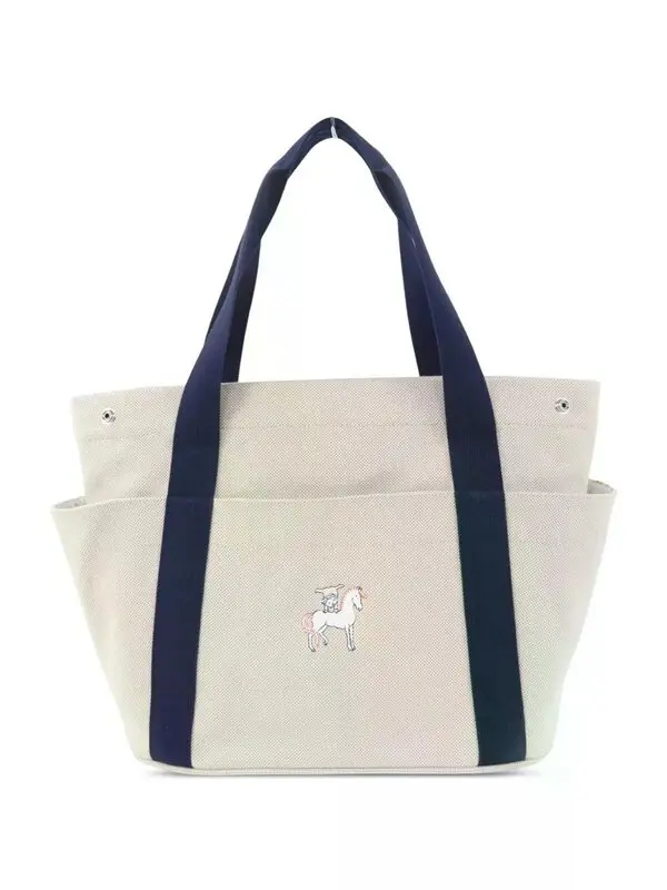 Hermès Toile Cabriole Nappy Bag Tote Bag