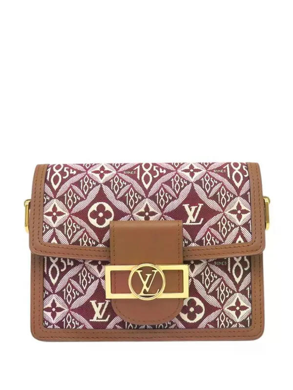 LOUIS VUITTON Monogram Jacquard Since 1854 Mini Dauphine Crossbody Bag