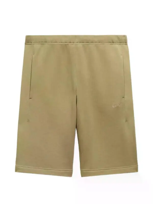 Kenzo Signature-embroidered Cotton Track Shorts