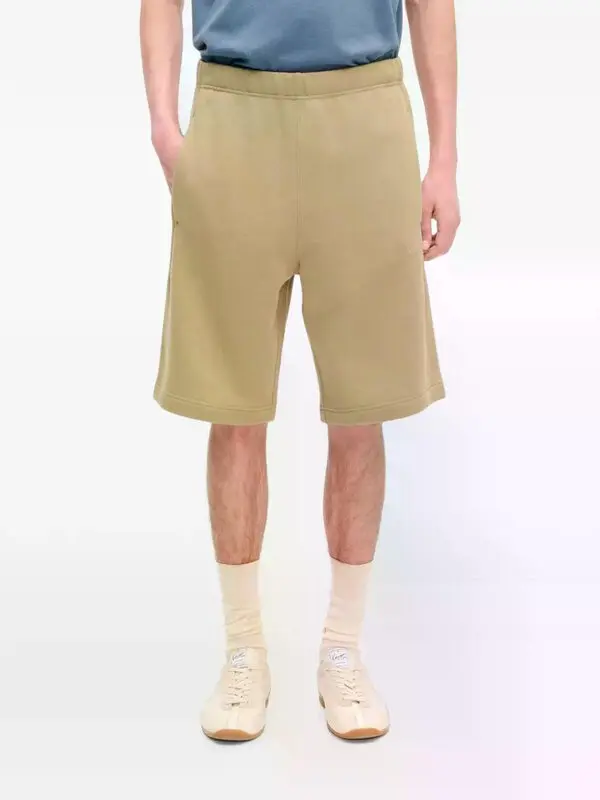 Kenzo Signature-embroidered Cotton Track Shorts