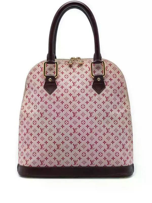 LOUIS VUITTON 2001 Monogram Mini Lin Alma Haut Handbag