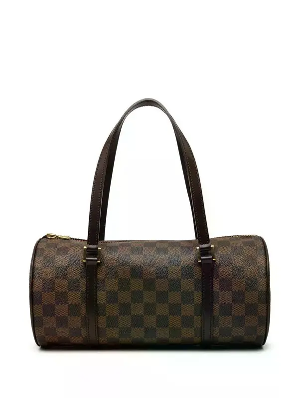 LOUIS VUITTON 2005 Damier Ebene Papillon 30 Handbag