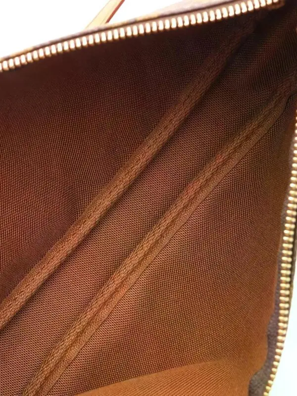 LOUIS VUITTON 2001 Monogram Pochette Accessoires Shoulder Bag - Brown