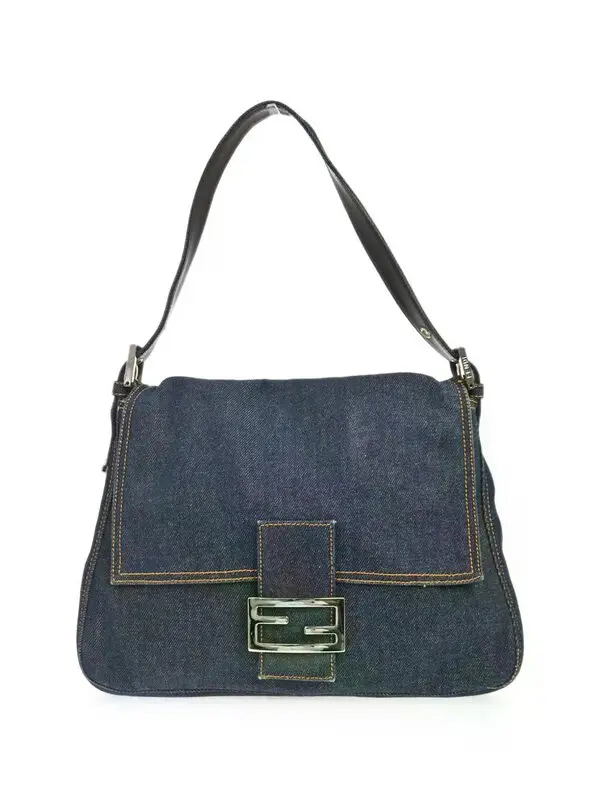 Fendi 1990-2000s Mamma Baguette Tote Bag
