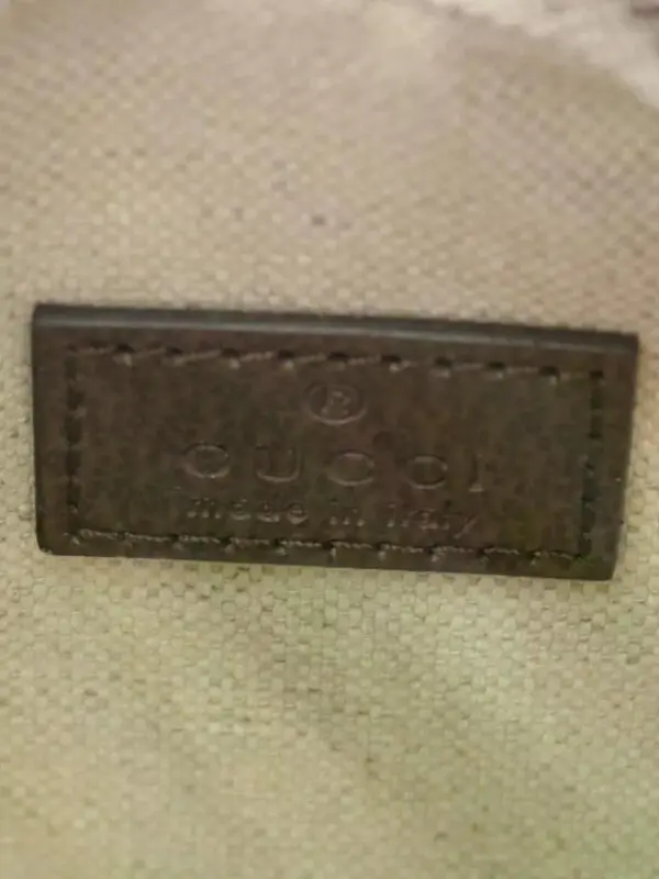 Gucci Mini Gg Supreme Web Ophidia Cross Body Bag