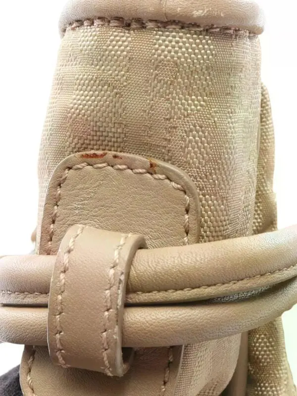 Dior 2000-2026 Diorissimo Trotter Canvas Bow Tote Bag