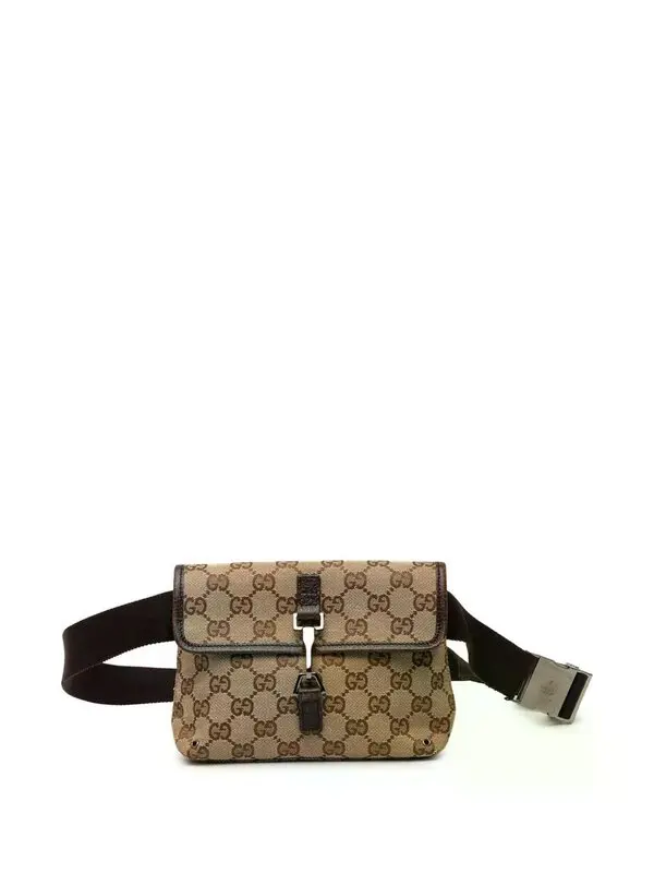 Gucci 2000-2015 Gg Canvas Jackie Belt Bag