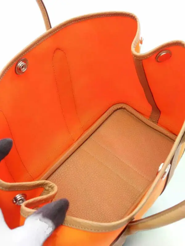 Hermès 2023 Tpm Garden Party Tote Bag