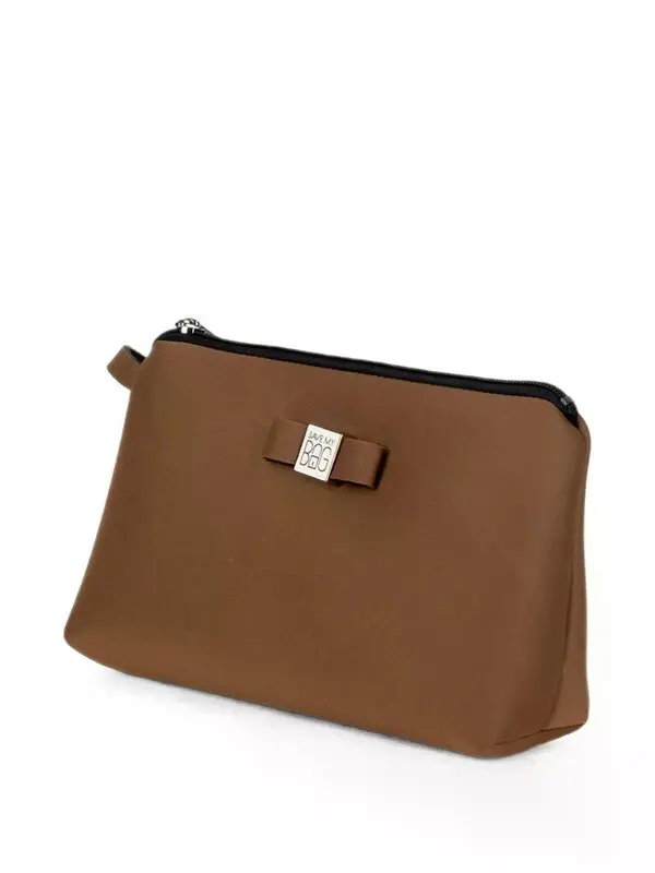 Save My Bag Milly Bow-detail Clutch Bag